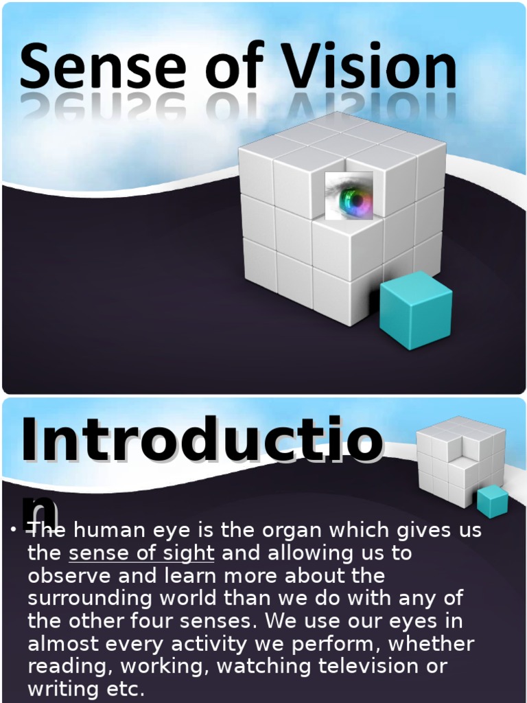 Sense of Vision | Visual System | Human Eye