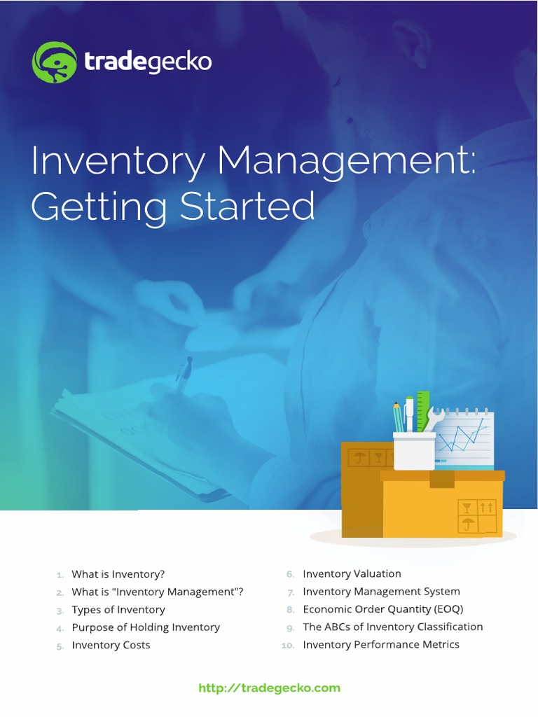 TradeGecko Inventory Management Getting Started | PDF | Inventory ...