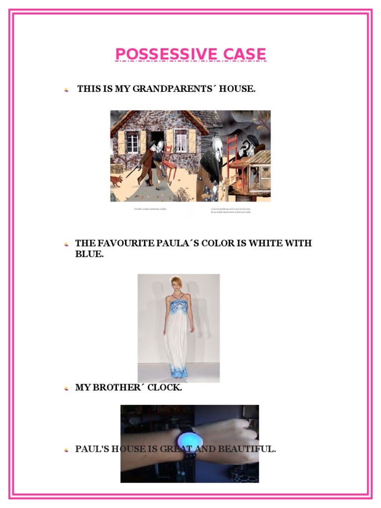 Understanding the Possessive Case | PDF