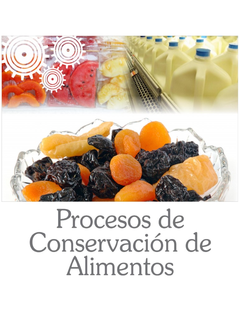 Procesos de Conservacion de Alimentos PDF | Descargar gratis PDF | Alimentos | Industrias