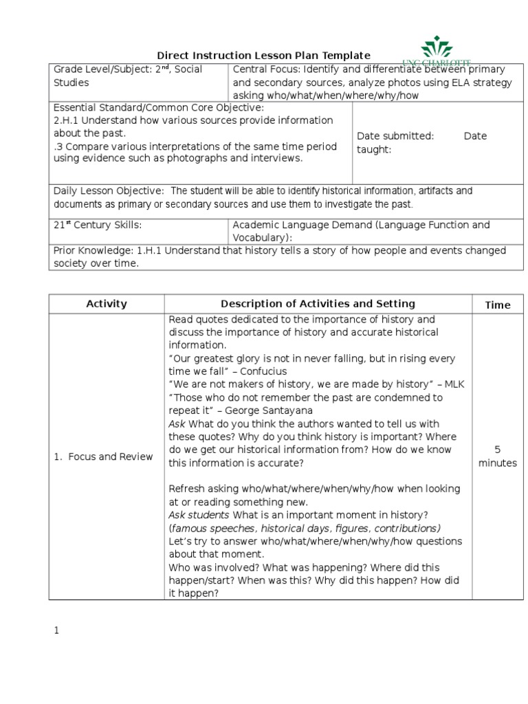 Primary and Secondary Sources LP | PDF | Primary Sources | Educational ...