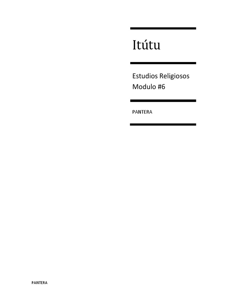 6 Itutu PDF | PDF | Cuba | Rituales