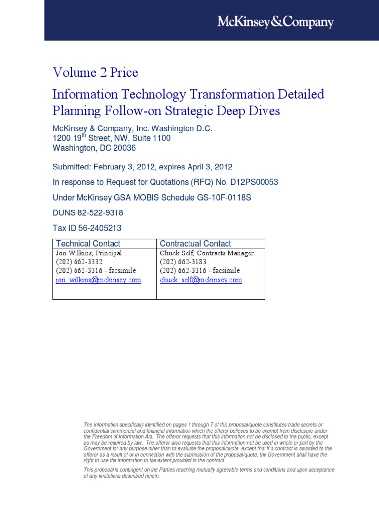 Mckinsey Team Staffing Model | PDF | Mc Kinsey & Company | Expert