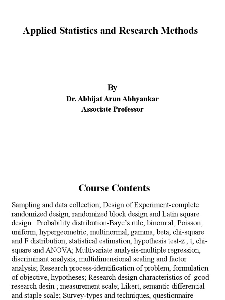 Lecture 1 | PDF | Correlation And Dependence | Coefficient Of Determination