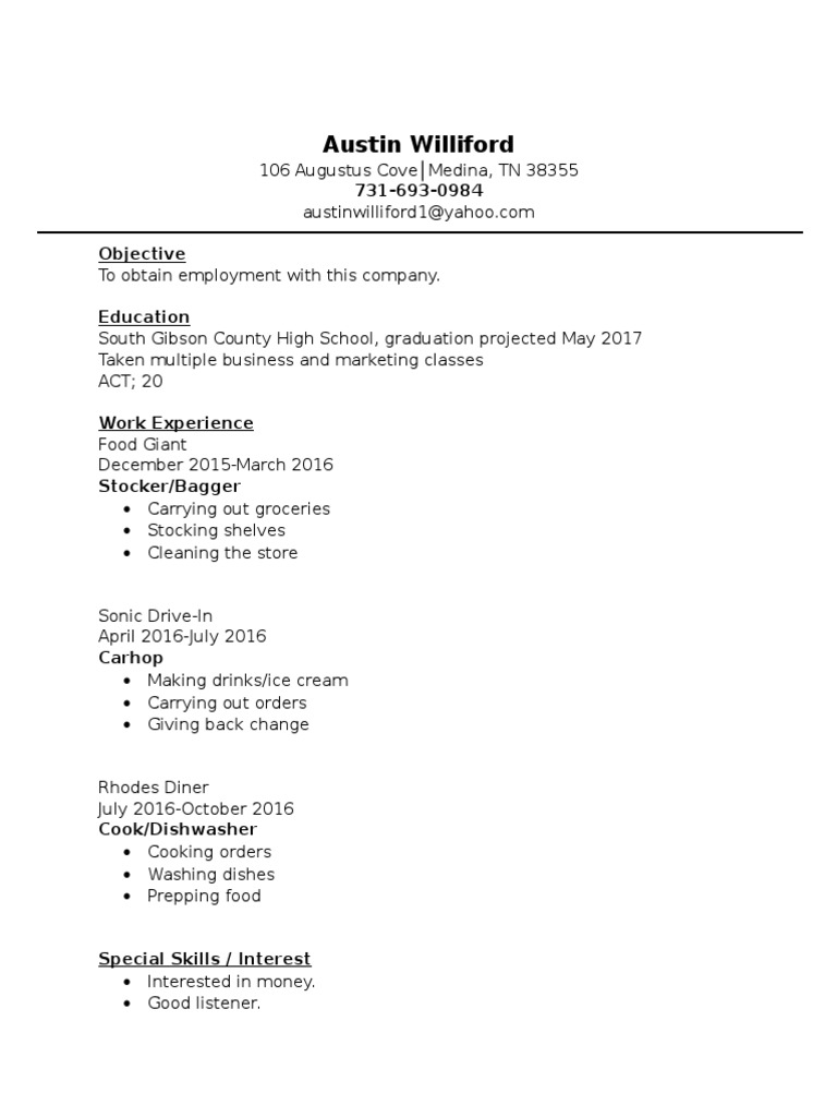 Austin Williford | PDF