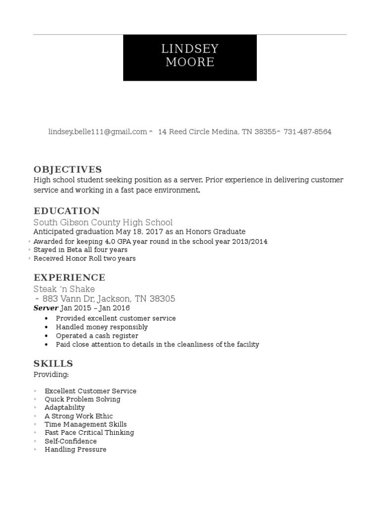 Lindsey Resume | PDF
