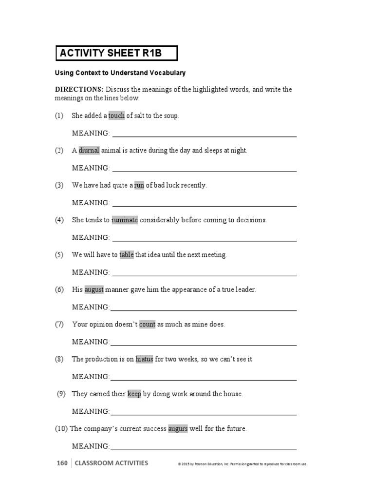 READING Classroom Activities Longman Prep TOEFL IBT3e | PDF | Nature