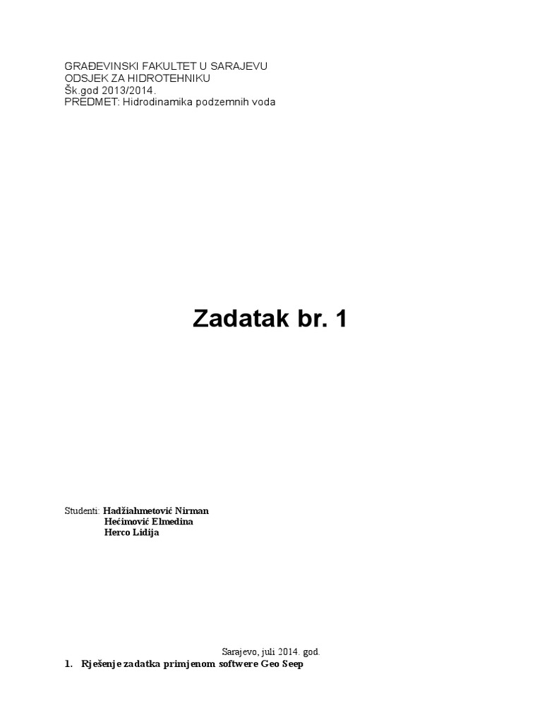 ZAD1 | PDF
