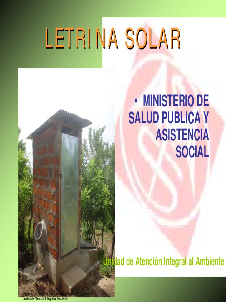 Letrinas Solares: Prototipos y Seguridad | PDF | Letrina | Salud y ...