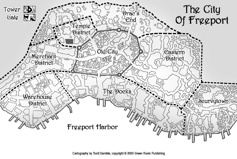 City of Freeport Map - Players