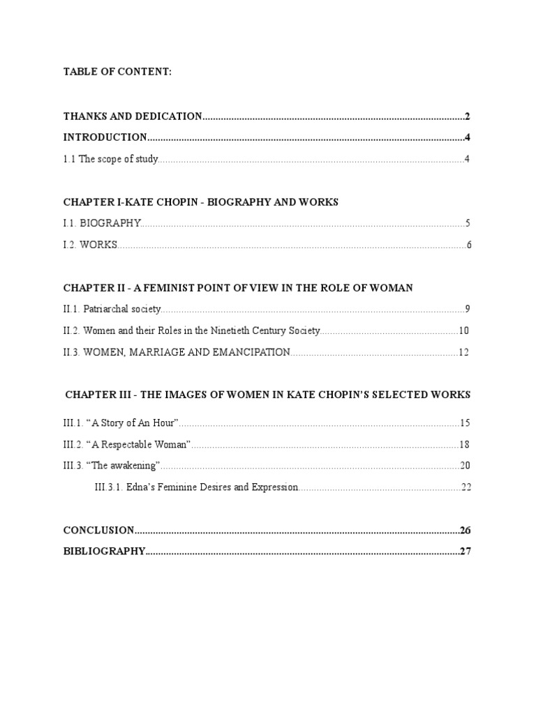 Analyzing Women's Images in Chopin's Works | PDF | The Awakening ...