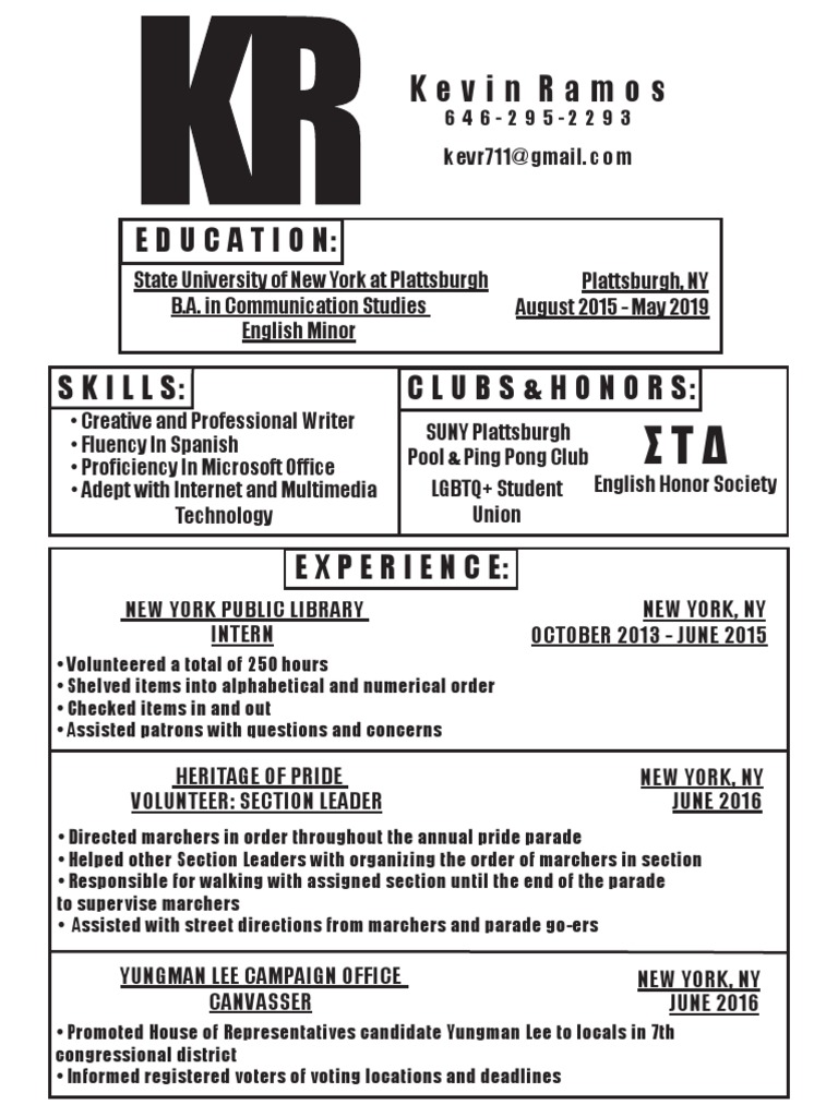 Final Resume | PDF | Elections | Government