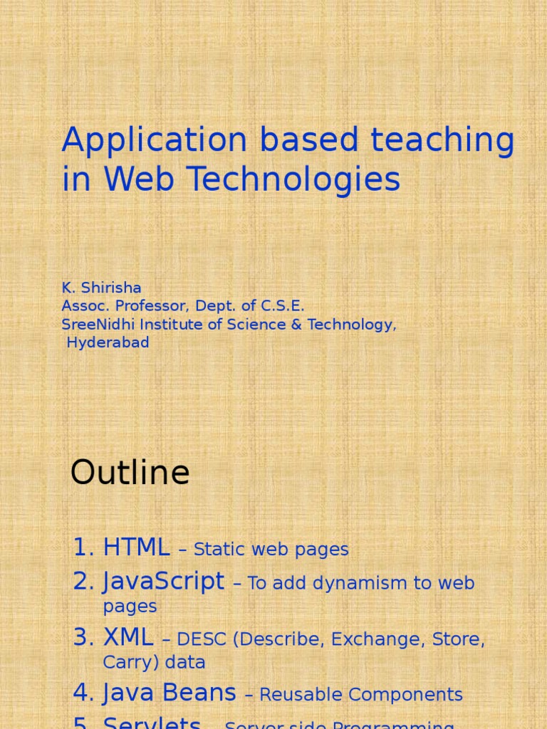 Web Tech Apps June 2015 | PDF | Java Server Pages | Websites