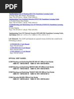 Basic Cisco Switch Configuration | PDF | Network Switch | Command Line ...