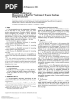 ASTM D 3359-23 Rating Adhesion by Tape Test (X-Cut) | PDF | Physical ...