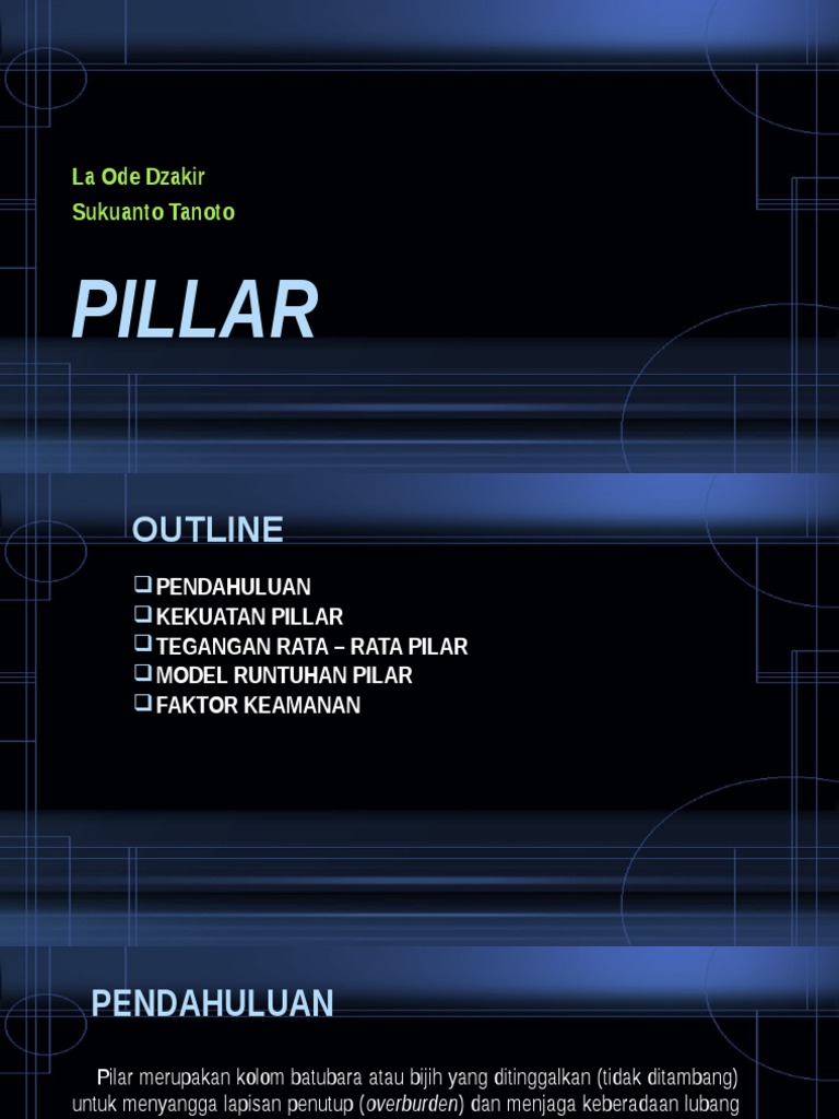 Pillar 1 | PDF