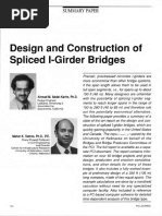 Aashto Beams Design | PDF | Beam (Structure) | Bending