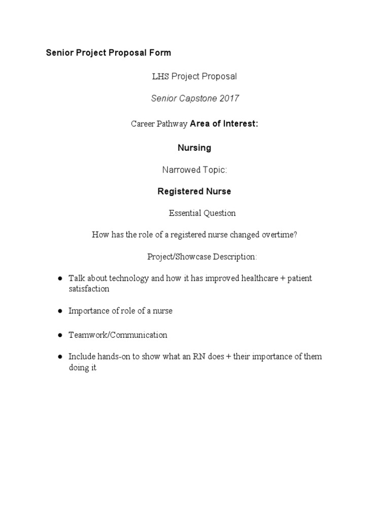 Projectproposal | PDF