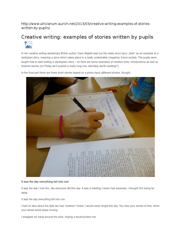Creative Writing: Examples of Stories Written by Pupils | PDF