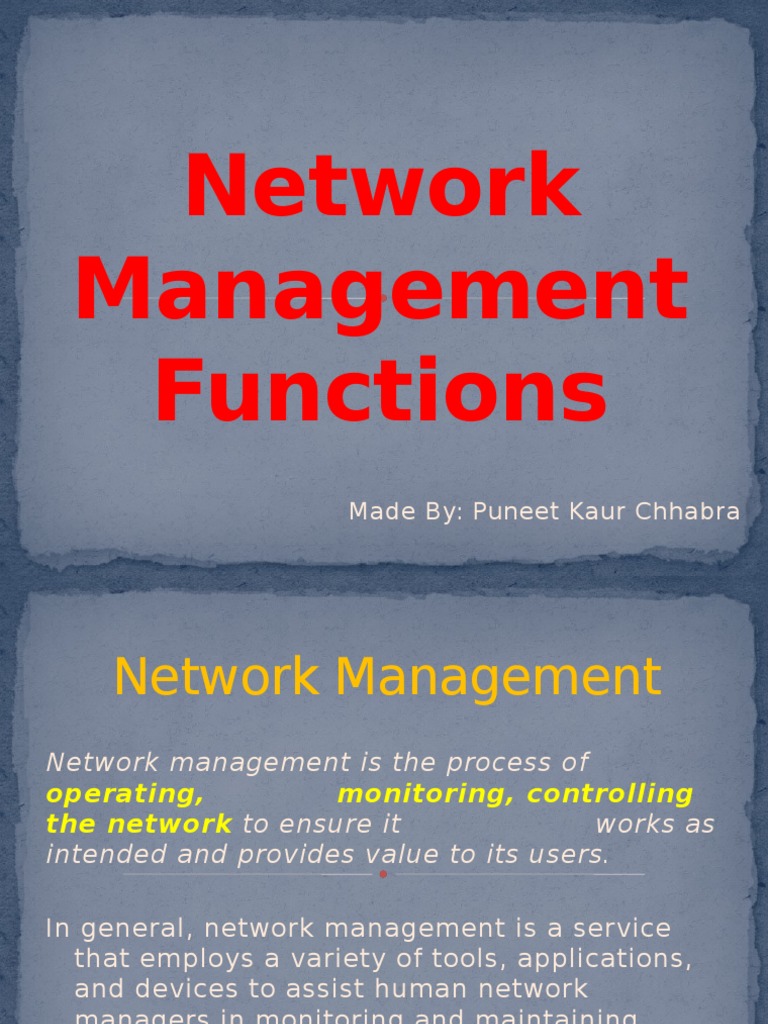 FCAPS | PDF | Computer Network | Business