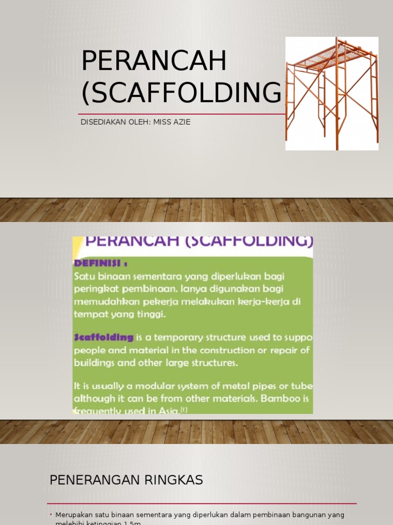 Perancah (Scaffolding)