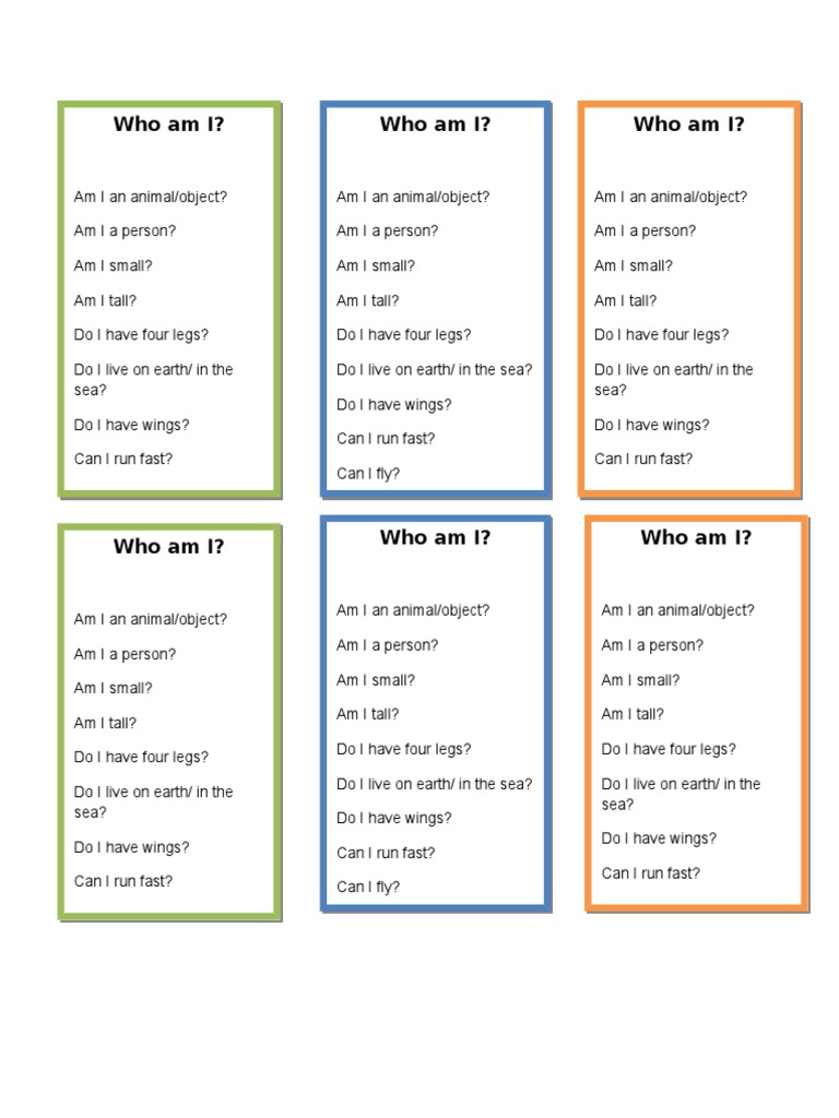 Guessing Game for Kids | PDF