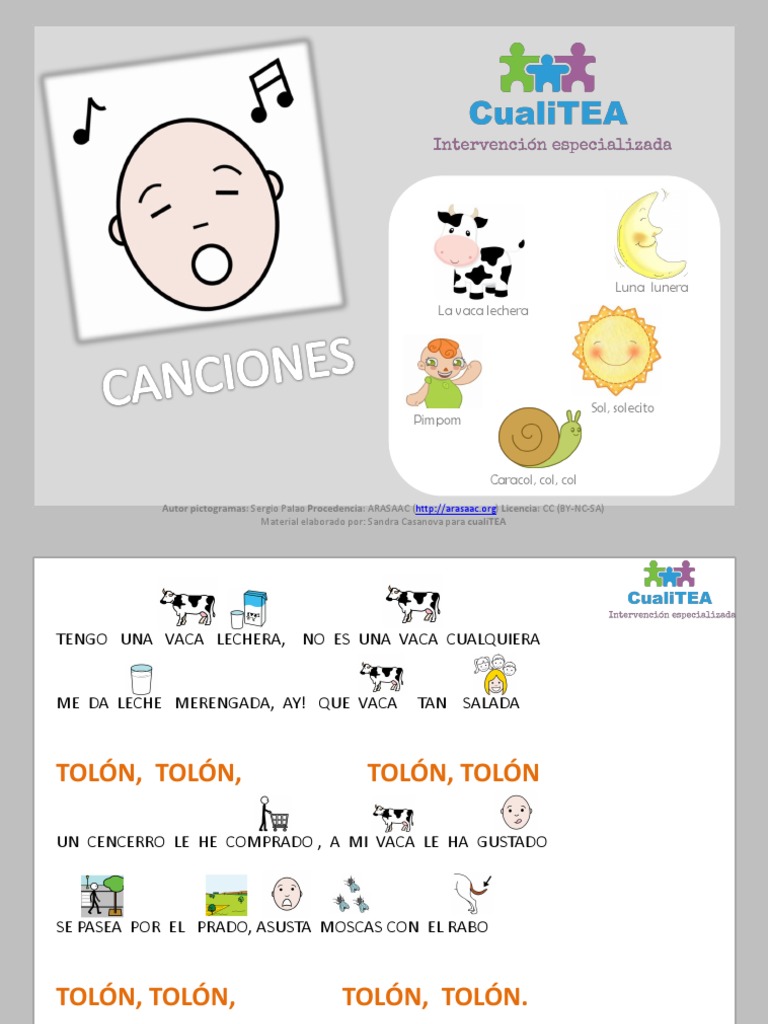Canciones Infantiles con Rimas Educativas | PDF | Ocio