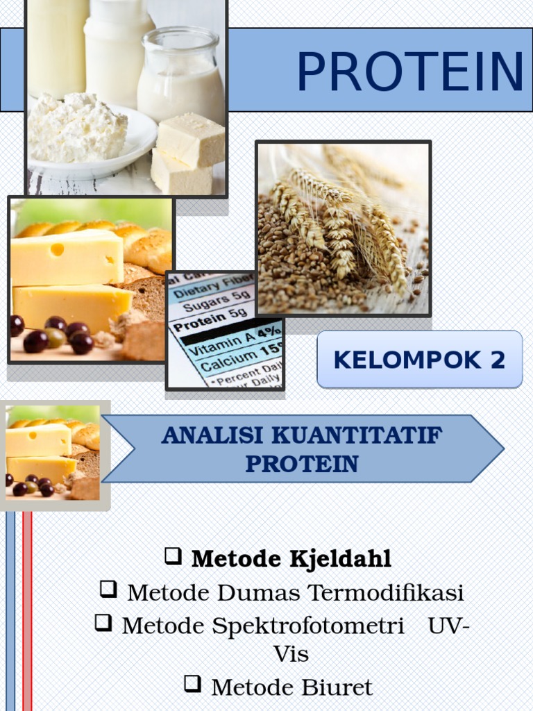 Kadar Protein Metode Kjeldahl Pdf
