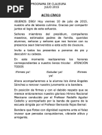 Frases para El Acto Civico | PDF | Relaciones personales, crianza y ...