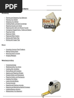 Plumbing and Sanitary Materials List | PDF | Plumbing | Toilet