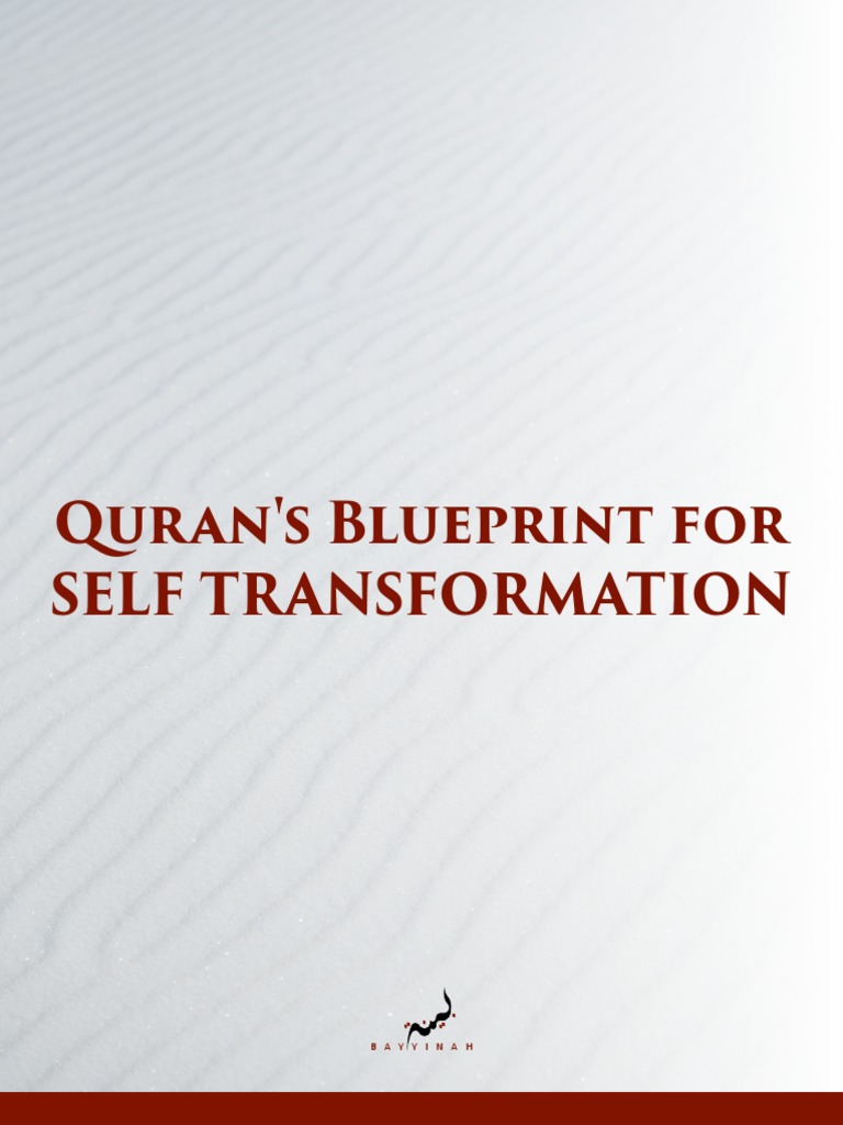Quran's Blueprint For Self Transformation PDF | PDF | Language Arts ...