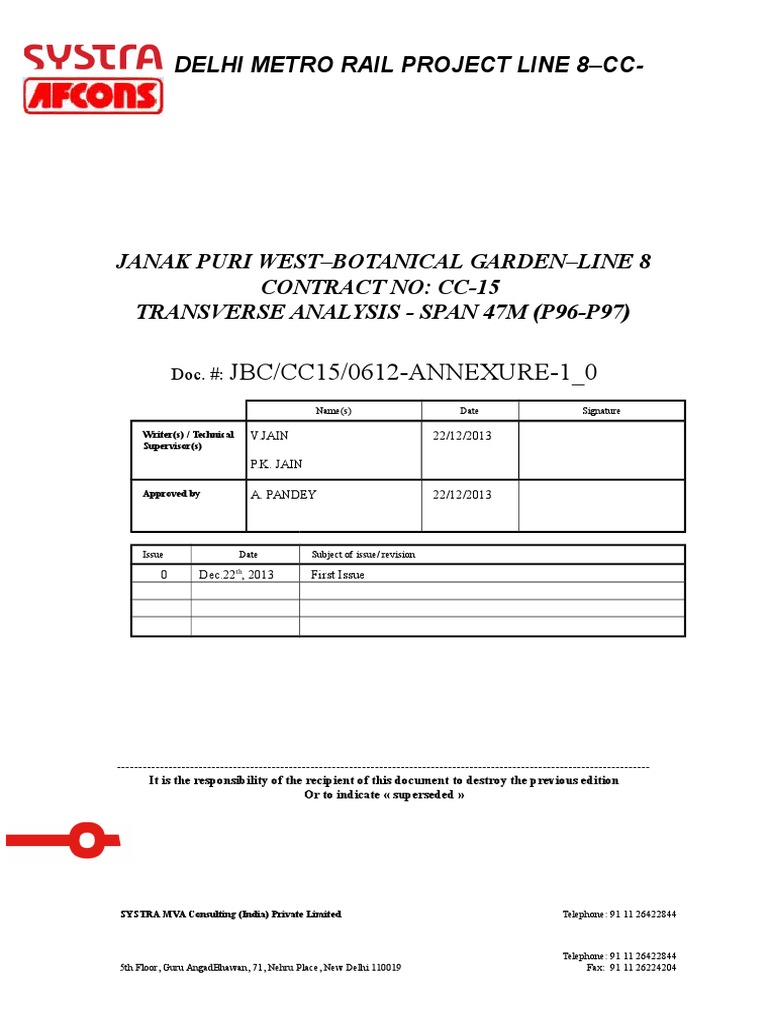 JBC/CC15/0612-ANNEXURE-1 - 0: Delhi Metro Rail Project Line 8-Cc-15 ...