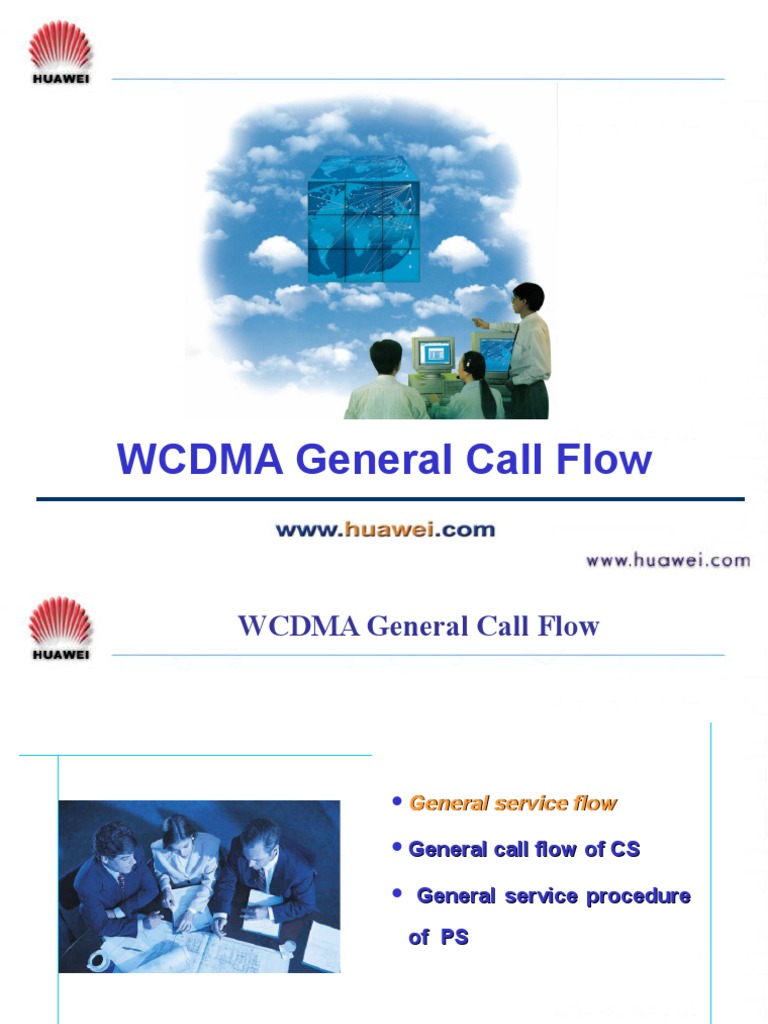 WCDMA Call Flows and Procedures | PDF | Digital Technology | Telecommunications Standards