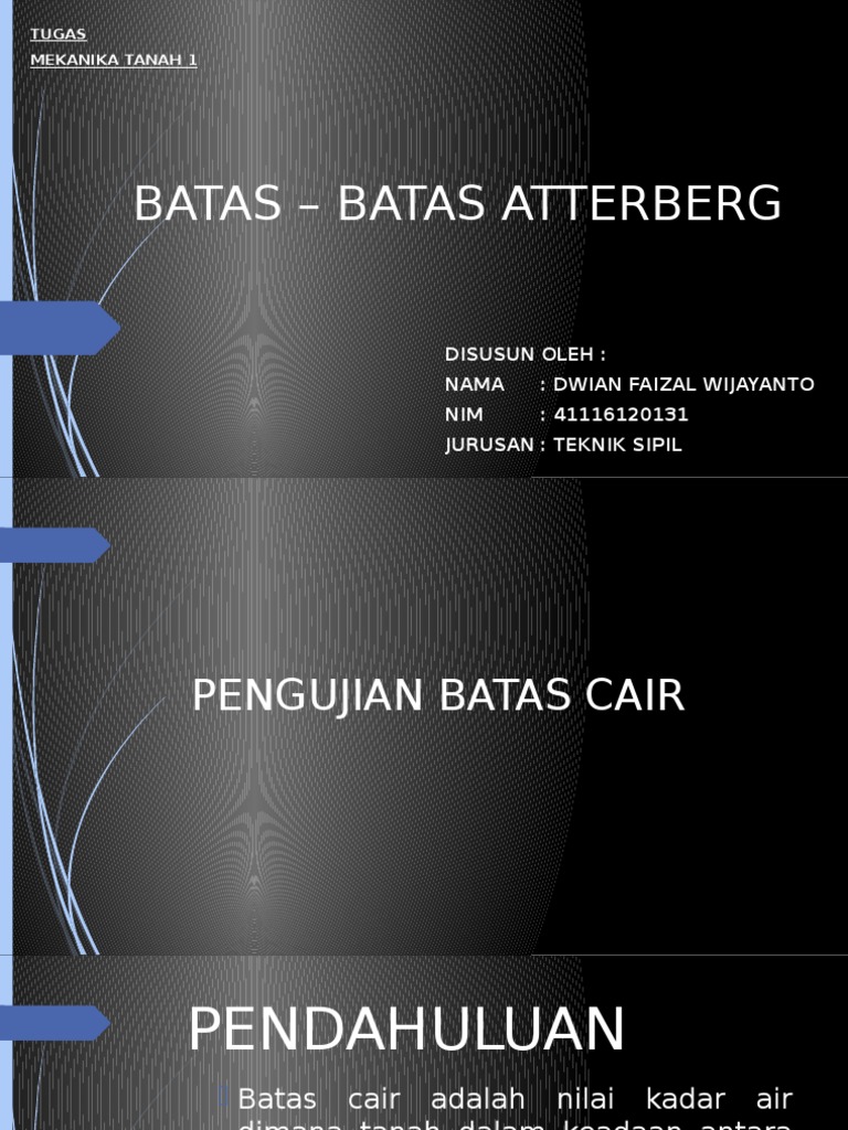 Batas Batas Atterberg | PDF