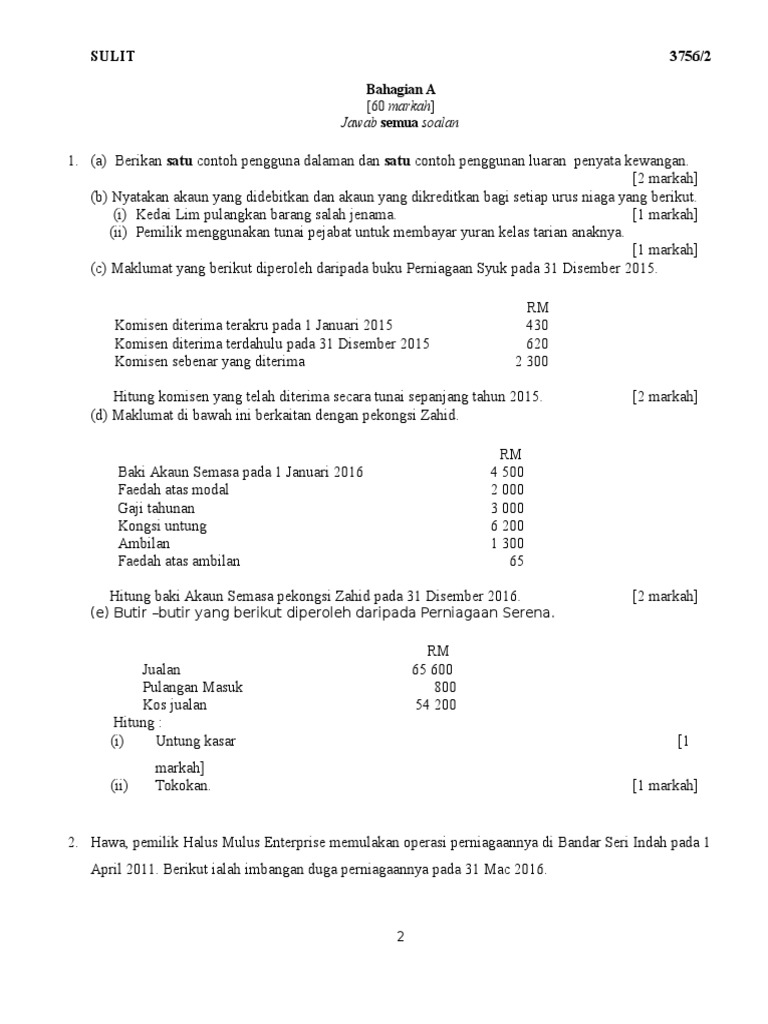 Akaun f5 2017 k2 | PDF