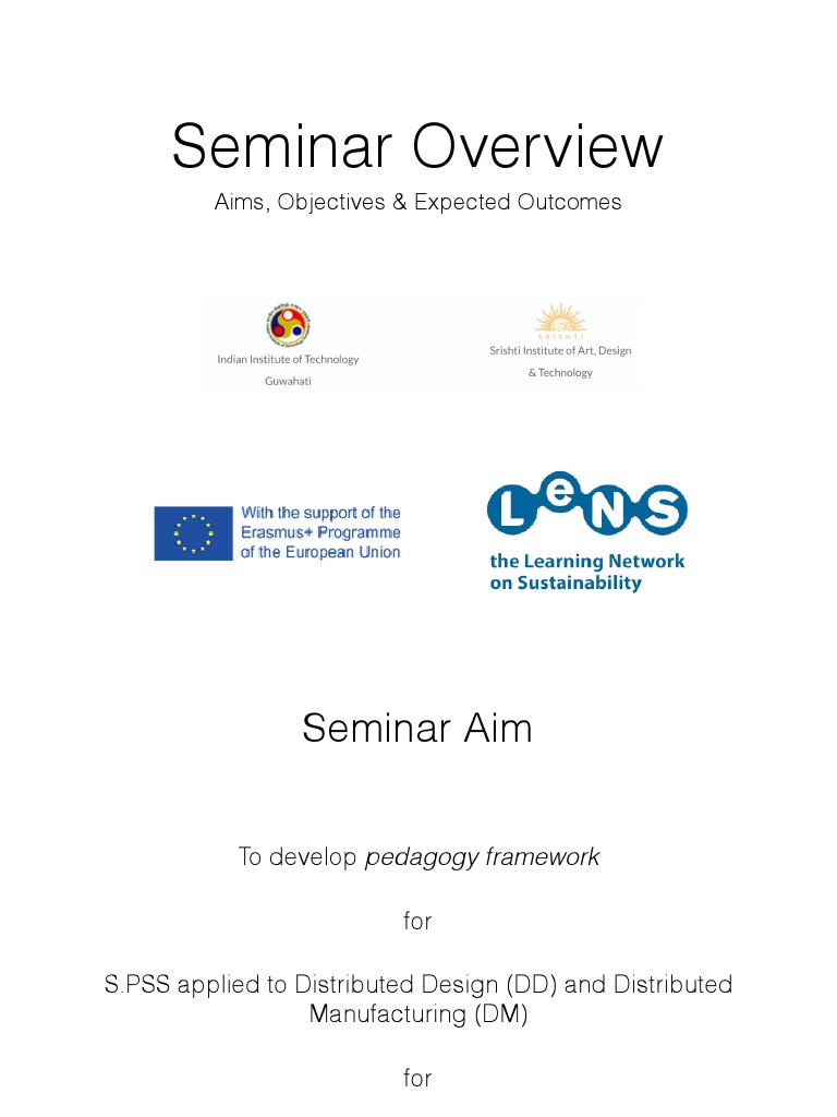 Pedagogy Framework for Indian Design Seminar | PDF