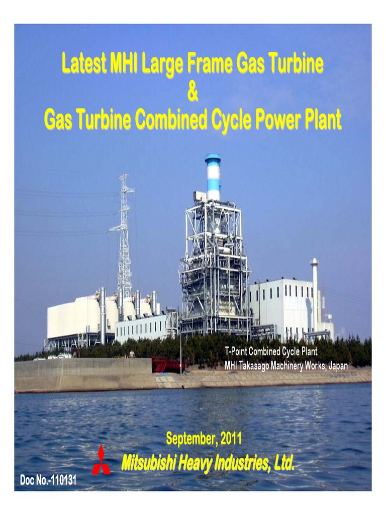 MHI Gas Turbine Development Overview | PDF | Sustainable Technologies ...