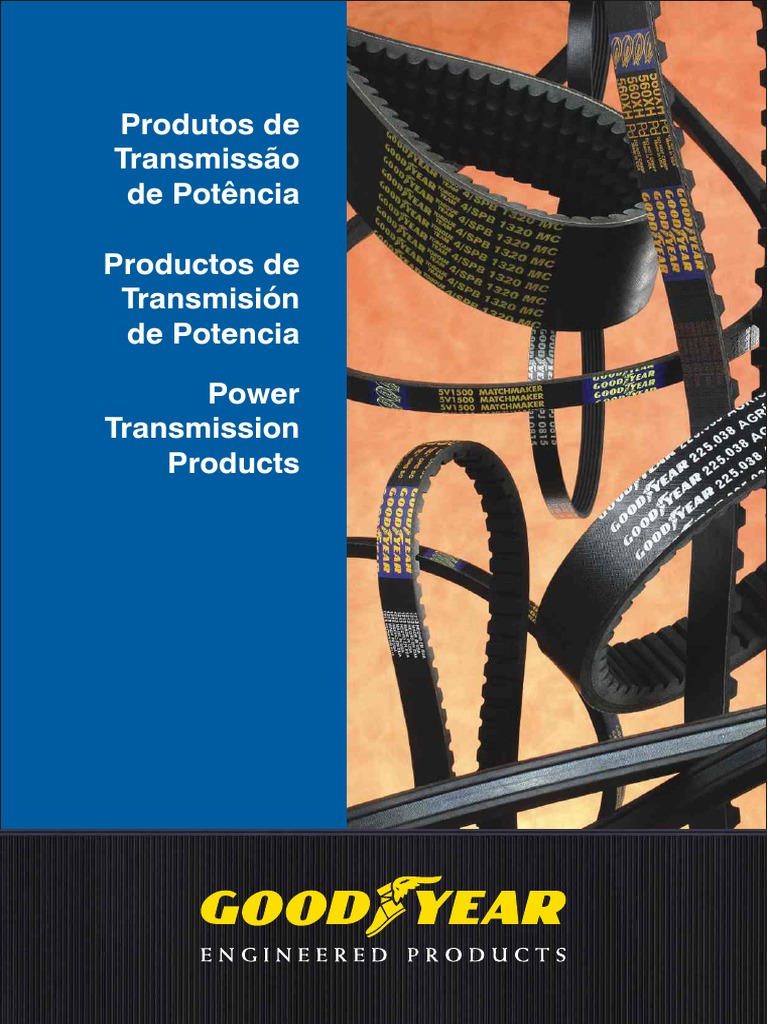 Catalogo Correias Goodyear PDF | PDF