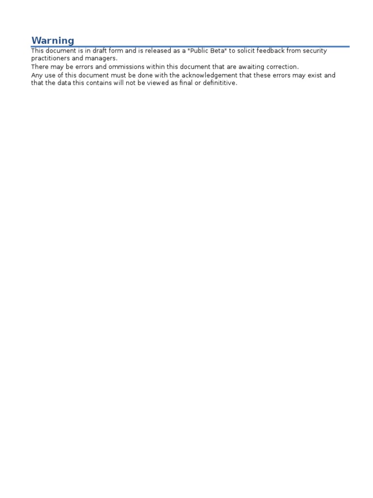 Security Control Mapping Guide | PDF | Business Continuity ...