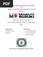 Analysis of Vision & Mission of Maruti Suzuki | PDF | Car | Goal