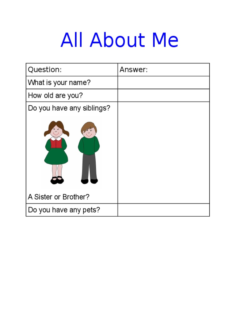 Personal Profile Questionnaire | PDF