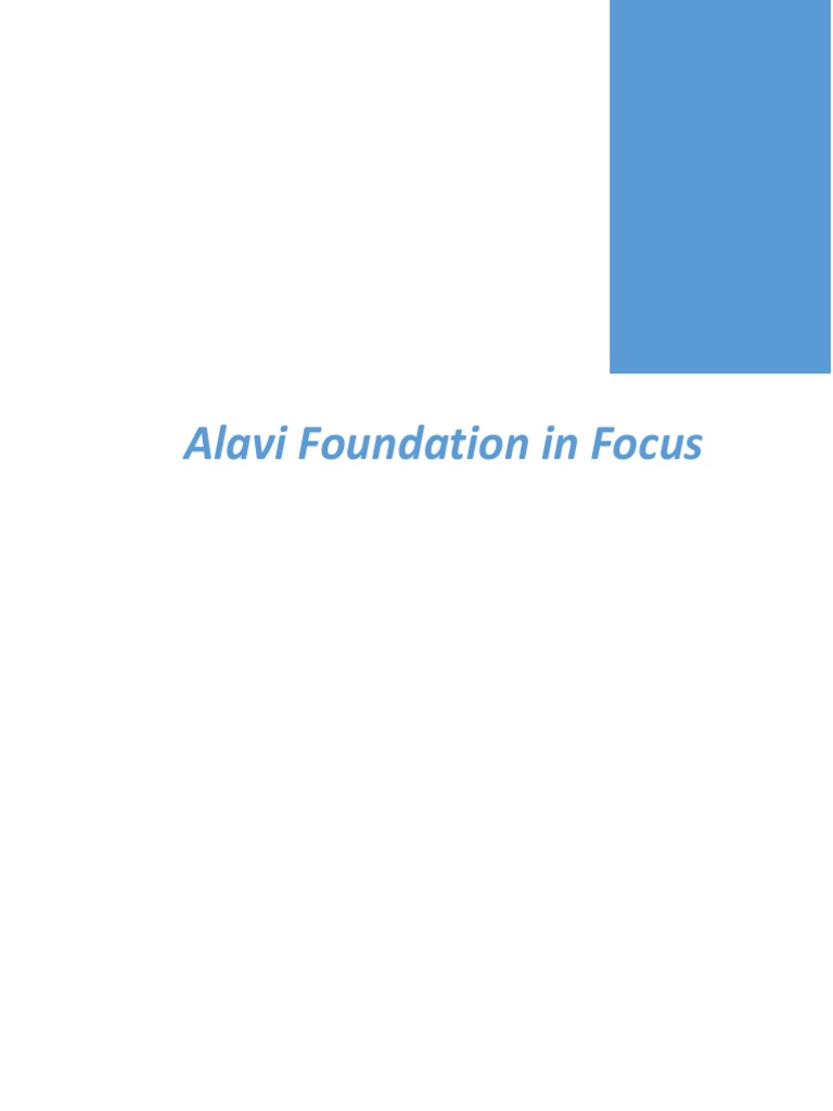 History of The Alavi Foundation | PDF | Interfaith Dialogue | University