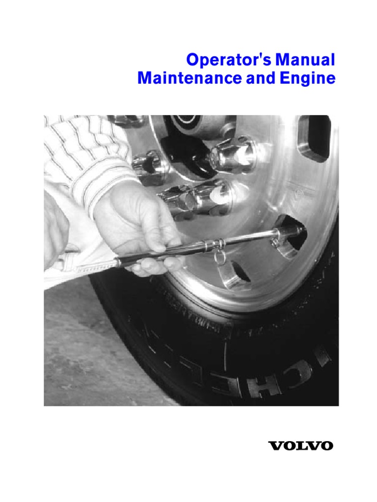Volvo Truck Owners Operators M | PDF | Coolant | Tire