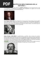 10 Cientificos Que Han Brindado Aporte A La Ciencia | PDF | Albert ...