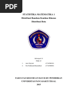 Pmf, Pdf, dan Cdf dalam Statistika | PDF
