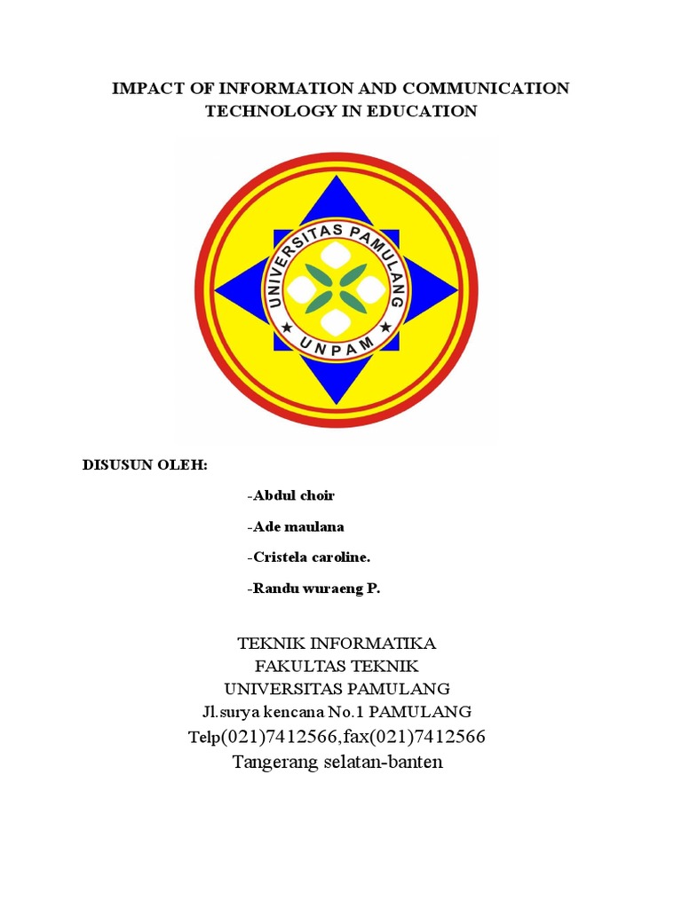 ICT Impact on Education in English | PDF | Educational Technology | Telecommunication