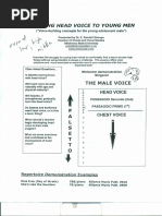Phonatory Exercises Handout | PDF | Wellness