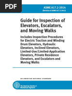 ASME A17 1 Safety Code For Elevators and Excalators PDF | PDF ...