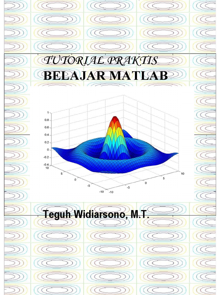 Tutorial Praktis Belajar MATLAB PDF | PDF