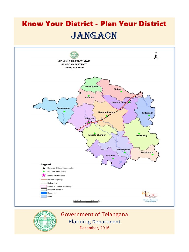 Jangaon: Know Your District - Plan Your District | PDF